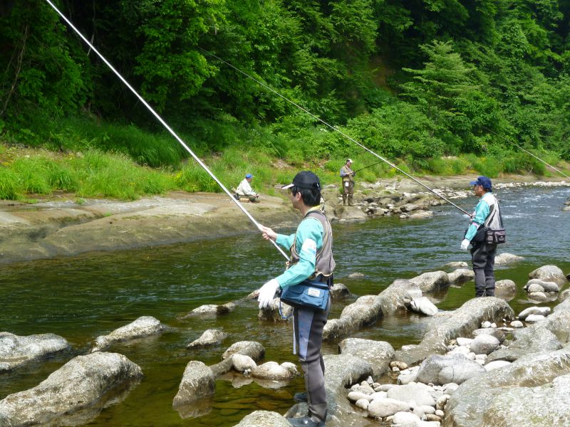 渓流釣り 真室川一帯：やまがたへの旅 山形県観光情報ポータルサイト